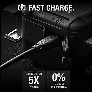NOCO GBC011 Boost X 65W 12V Car Charger for GBX45, GBX55, GBX75 and GBX155 UltraSafe Lithium Jump Starters