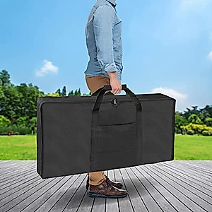 QuliMetal Patio Cover and Stove Carry Bag for Camp Chef 2 Burner Stoves