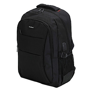 Rockland Business Pro USB Laptop Backpack, Black, Large