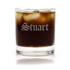 Personalized Cocktail Glass Engraved with Your Custom Text