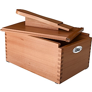 FOOTMATTERS Hardwood Boot & Shoe Care Shine Box - Shine Box Only