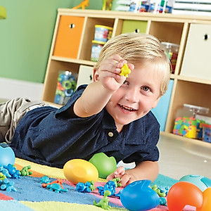 Learning Resources Counting Dino-Sorters Math Activity Set, Dinosaur Sorting Toy, 65 Pieces, Ages 3+