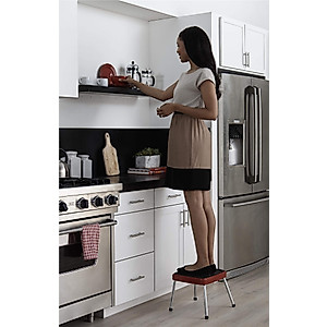COSCO 11230RED1E Stylaire Retro (red, one Pack) Step Stool,
