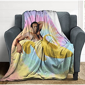 Banana Ultra-Soft Micro Fleece Blanket Flannel Blankets Room Decoration for All Seasons 60"X50"