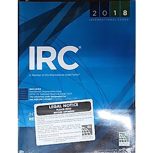 2018 International Residential Code for One- and Two-Family Dwellings (International Code Council Series)