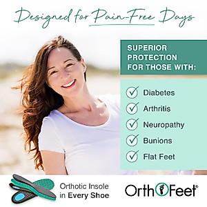 Orthofeet Women's Orthopedic Camel Leather Amalfi Adjustable Sandals, Size 9 Wide