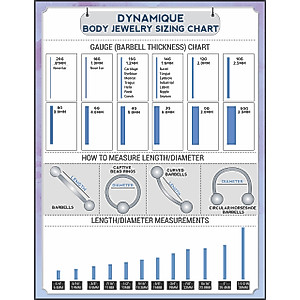Dynamique Filigree Glitter Opal Moon 316L Surgical Steel Industrial Barbell (Sold Per Piece)