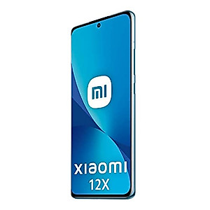 Xiaomi 12X 5G + 4G LTE (128GB + 8GB) Global Unlocked 6.28" 50MP Pro Grade Camera (Not for Verizon Boost At&T Cricket Straight) + (w/Fast Car Charger Bundle) (Blue)