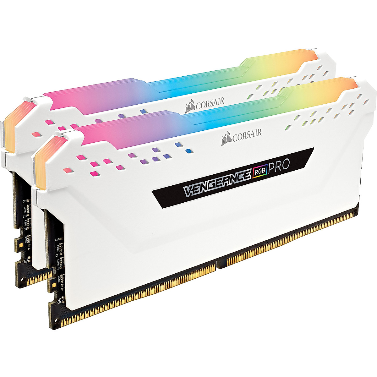 CORSAIR VENGEANCE RGB PRO 16GB (2x8GB) DDR4 3600MHz C18 LED Desktop Memory - White