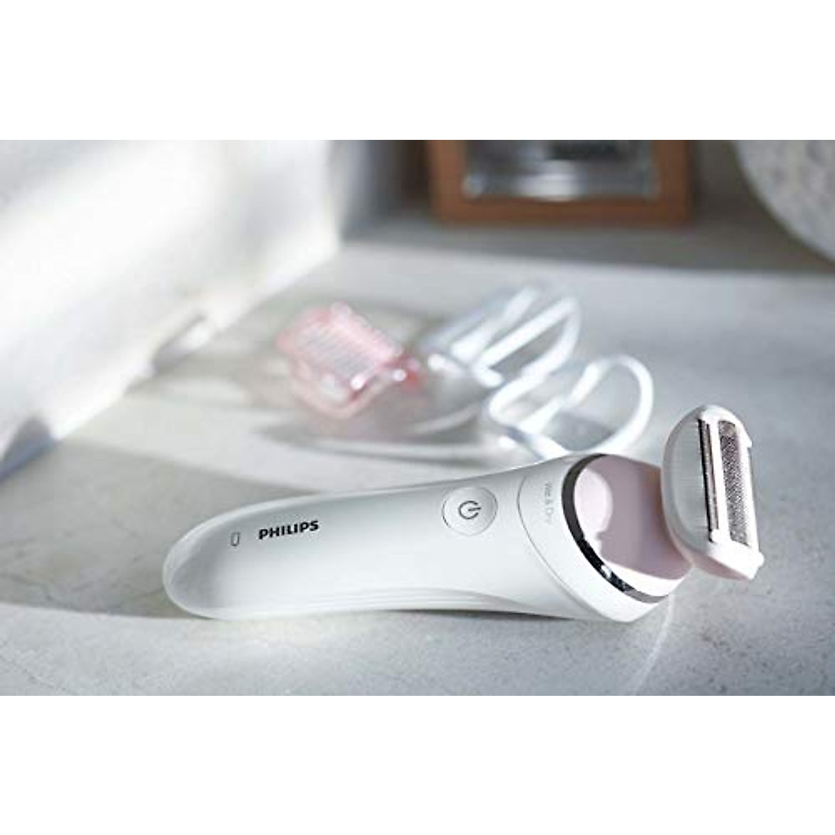 Philips SatinShave Advanced Women’s Electric Shaver, Cordless Hair Removal, BRL140/50