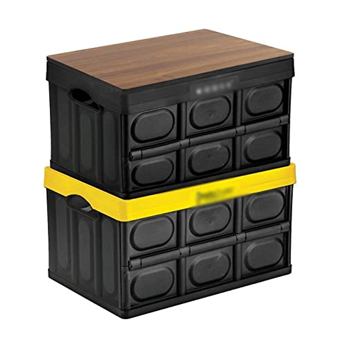 Folding Storage Box Portable Car Storage Box Car Accessory for Trunk Transporting Storage Camping (3 Pack)