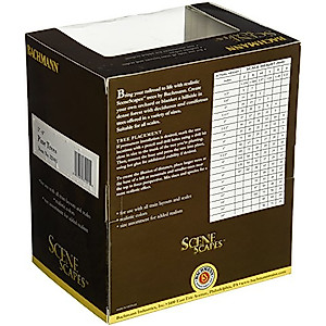 Bachmann Trains - SCENE SCAPES - 5"- 6" PINE TREES (6 per box) - HO Scale