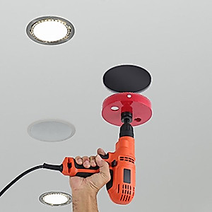 GoSports 6 inch Hole Saw - Heavy-Duty Steel Design - Great for Making Cornhole Boards