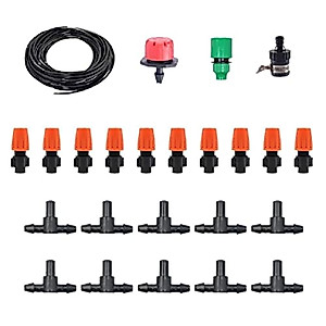 beertoy 1 Set Self-Priming Misting Cooling System Multifunction Watering Supplies for Gardening Lover Garden Planting Supplies Garden misting System