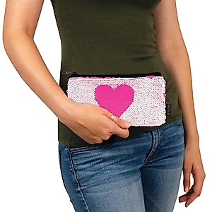 Style.Lab by Fashion Angels Magic Sequin Reveal Pouch - Pink Heart