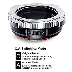 VILTROX EF-L Pro EF to L Mount Adapter Auto Focus with Security Lock Compatible with Canon EOS EF/EF-S Lens to L Mount Camera Leica SL2/Lumix S1 S1H S5/Sigma fp L