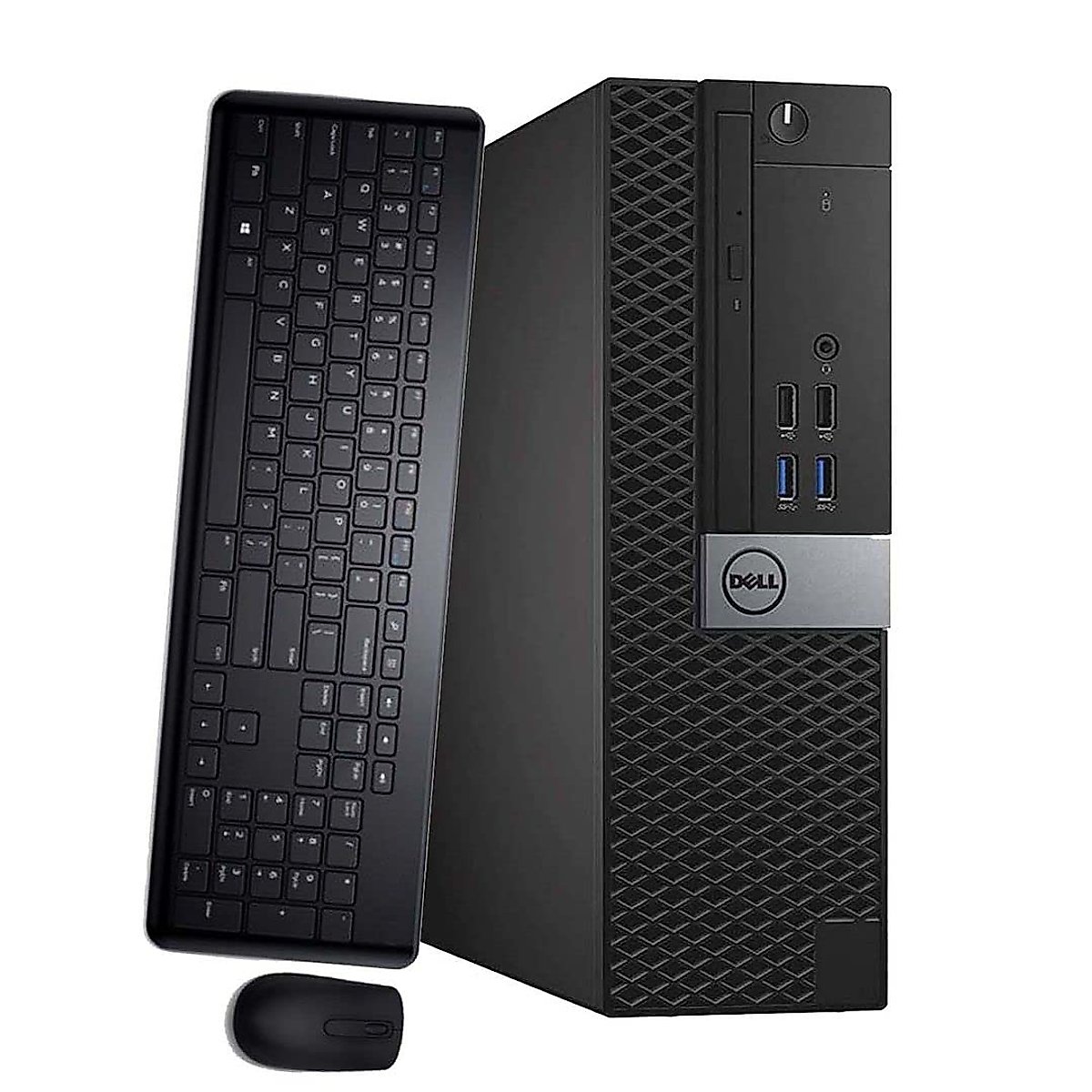 DELL OptiPlex 3040 SFF Desktop Computer Intel Quad Core i5-6500 3.2GHz up to 3.6GHz 16GB Ram 512GB SSD Built-in WiFi & Bluetooth HDMI Dual Monitor Support Wireless Keyboard & Mouse Win10 Pro (Renewed)