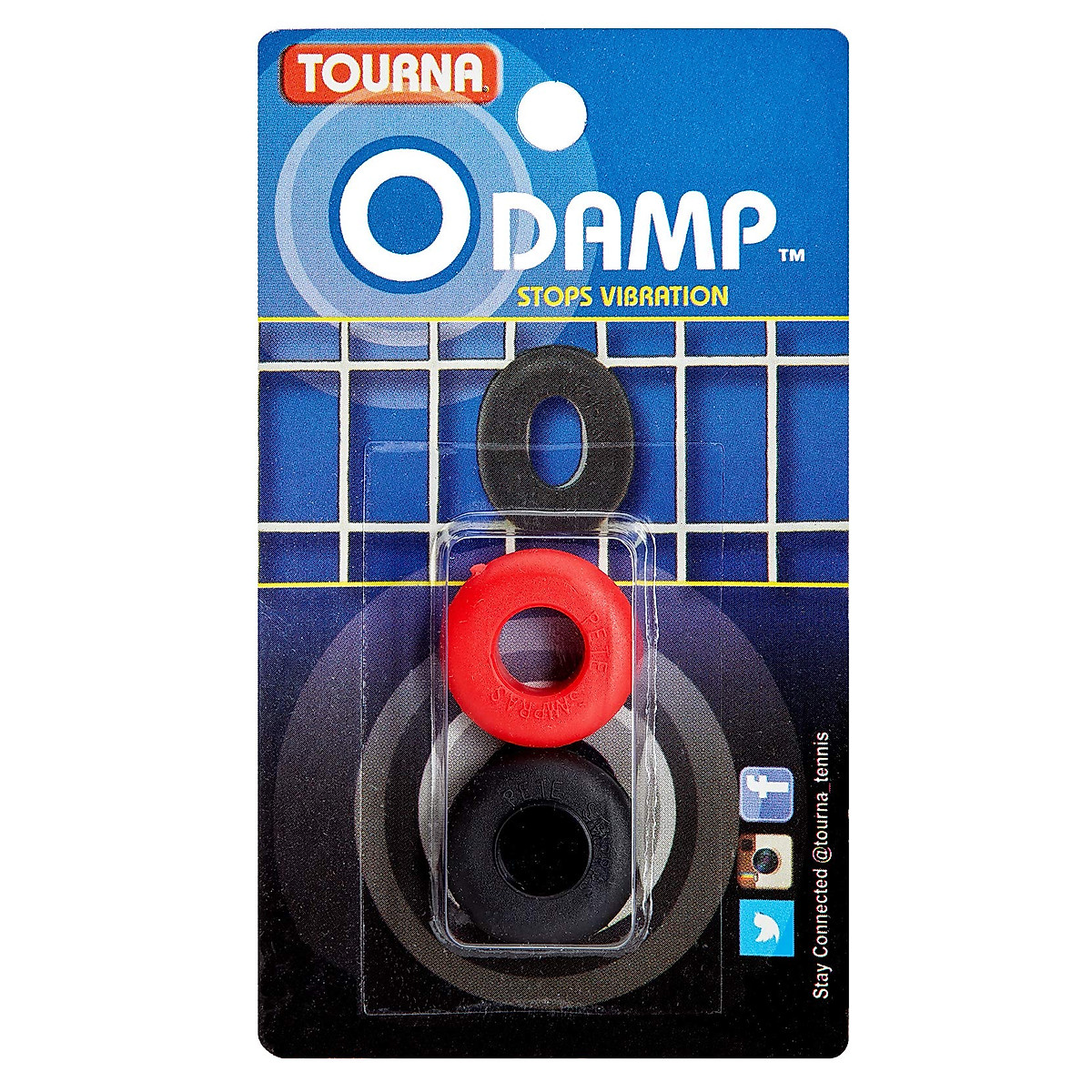 Tourna Unique Sampras Dampener (Black/Red)