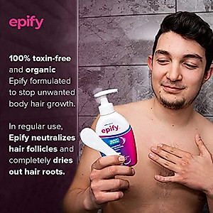 Epify Hair Removal Cream for Men and Women For Intimate/Private Area, Pubic & Bikini, Sensitive Skin, 8.45 Fl Oz