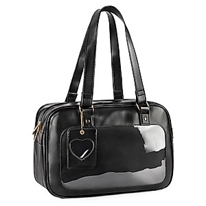 STEAMEDBUN Ita Bag Japanese School Bag with Insert Tote Shoulder Anime Purse for Cosplay