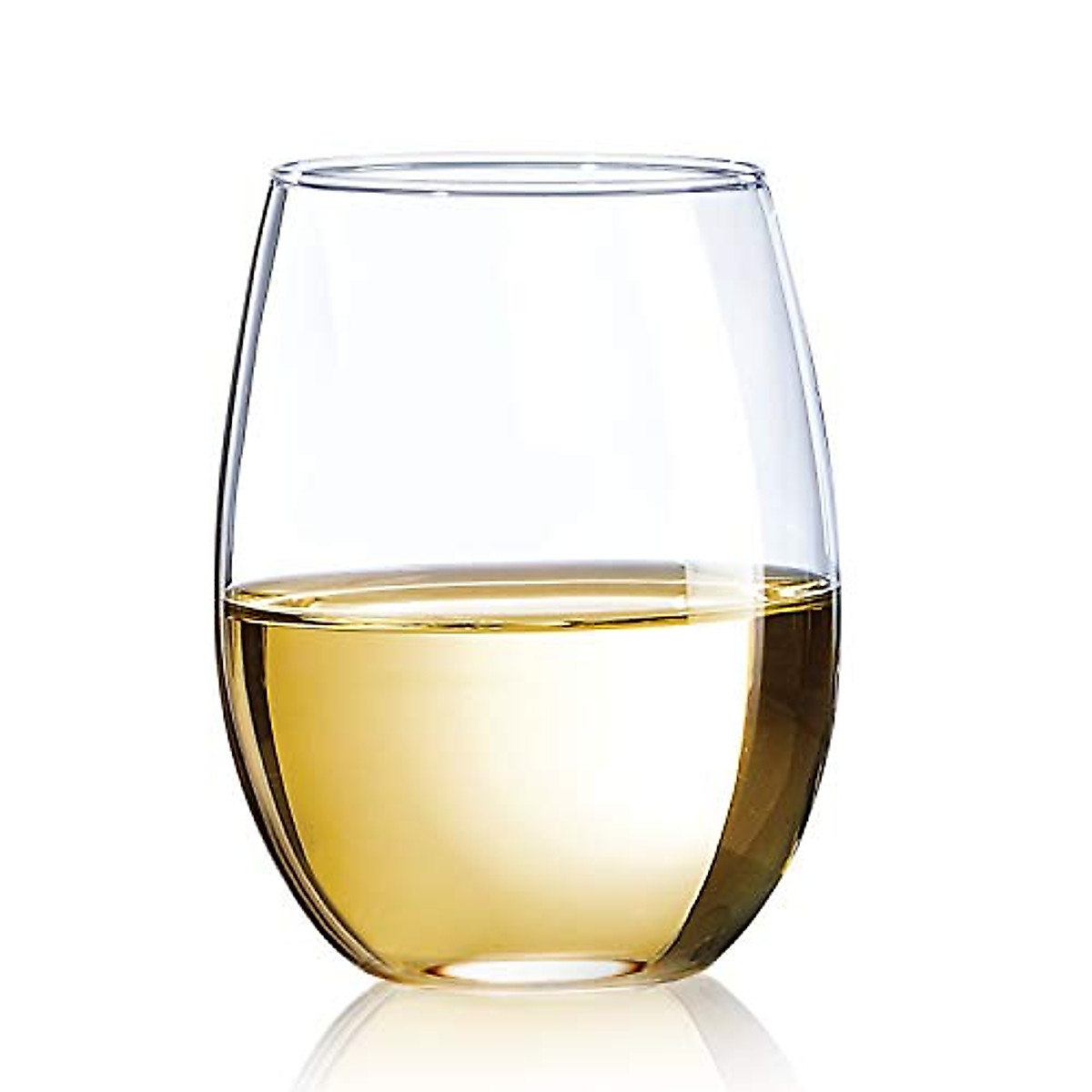 Luminarc Arc International N7337 Cachet Stemless Wine Glass,15 Ounce, Set of 4, Clear