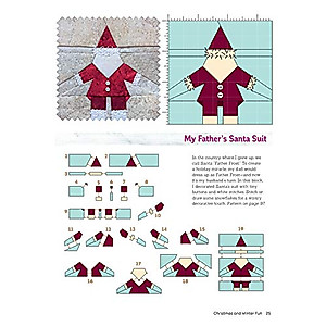 Sewing Scrap Blocks with Character (Landauer) 60 Fresh, Modern Patchwork Patterns for Quilters, including a Baby Dragon, a Unicorn, Cats, Snowmen, Santa, Dracula, Witches, and More; Full-Size Patterns