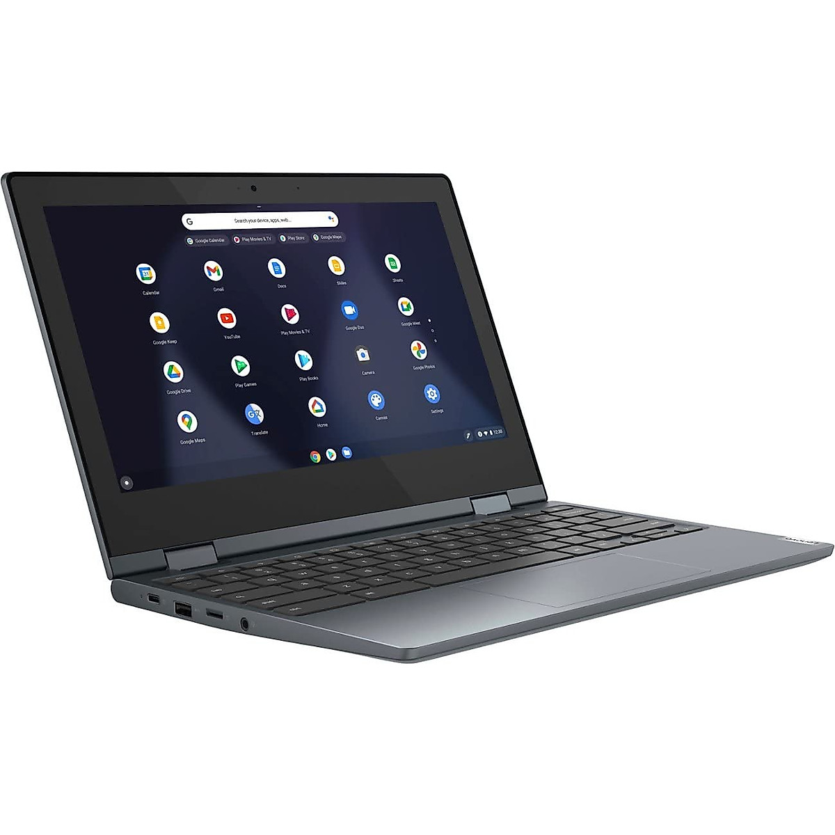 Lenovo Flex 3 Chromebook 11.6" HD 2-in-1 Touchscreen Laptop, Intel Celeron N4020, 4GB RAM, 64GB eMMC, Abyss Blue
