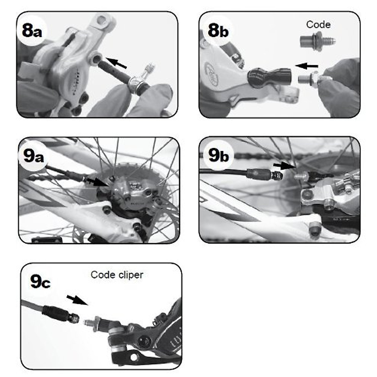 Jagwire Mountain Pro Quick-Fit Adapters Avid Elixir 0-Degree
