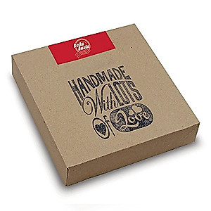 Bella Busta-13 Years Anniversary-Traditional Lace Engraved Art Work Design for 13th Anniversary-Engraved Leatherette Valet Tray (Rawhide)