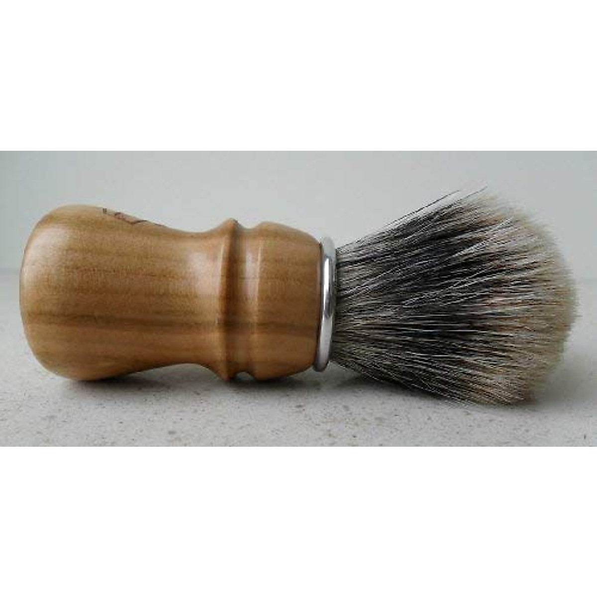S.O.C. Cherry Wood Shave Brush - Badger shave brush by Semogue