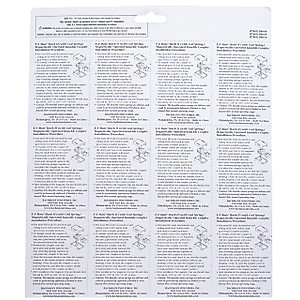 Bachmann Trains - E-Z MATE MARK II COUPLERS - MAGNETIC KNUCKLE COUPLERS with METAL COIL SPRING - UNDER SHANK - LONG (12 pair/card) - HO Scale