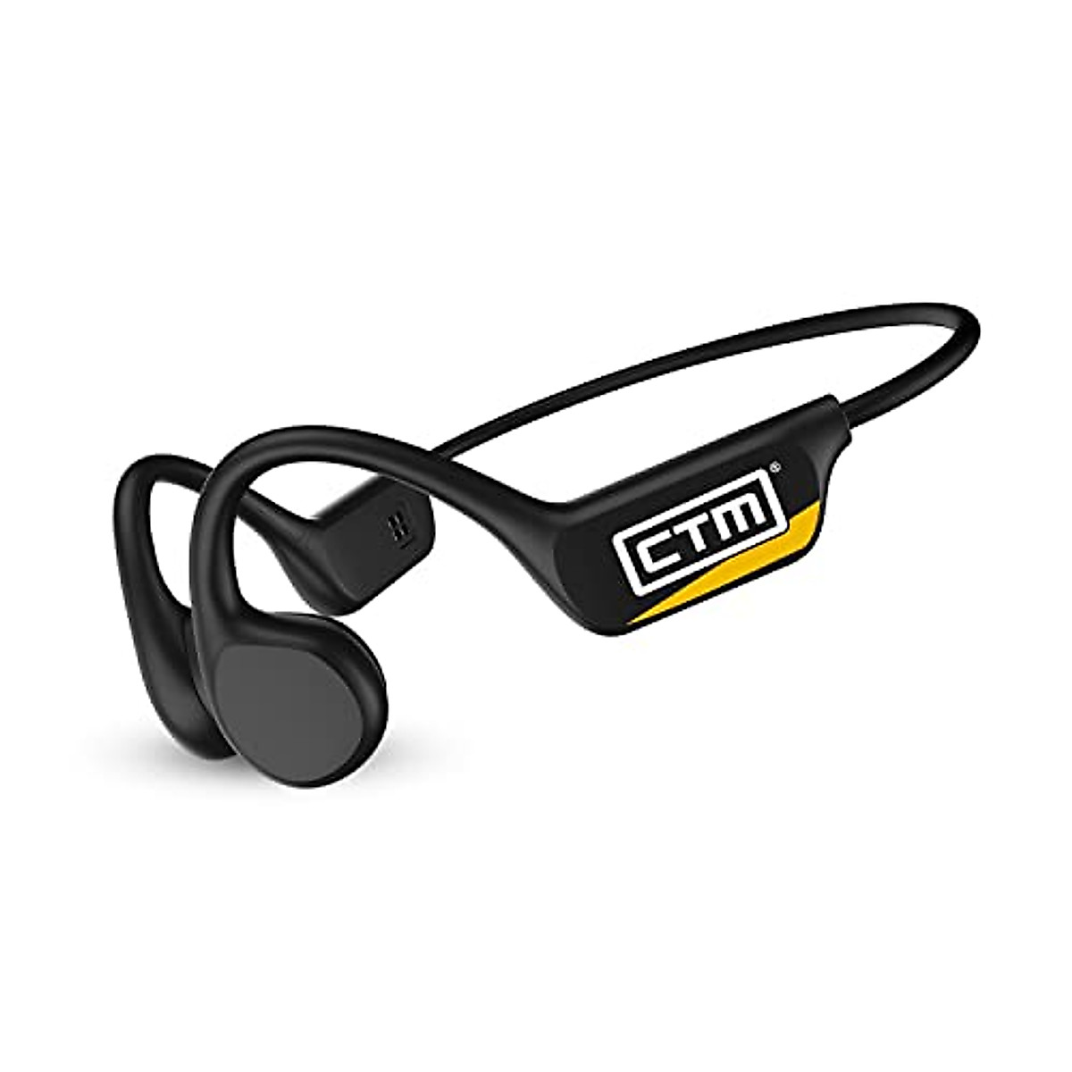 CTM ORUN1 Wireless Bone Conduction Headphones BT Open-Ear Sport Headphones - Sweat Resistant Lightweight | by Clear Tune Monitors