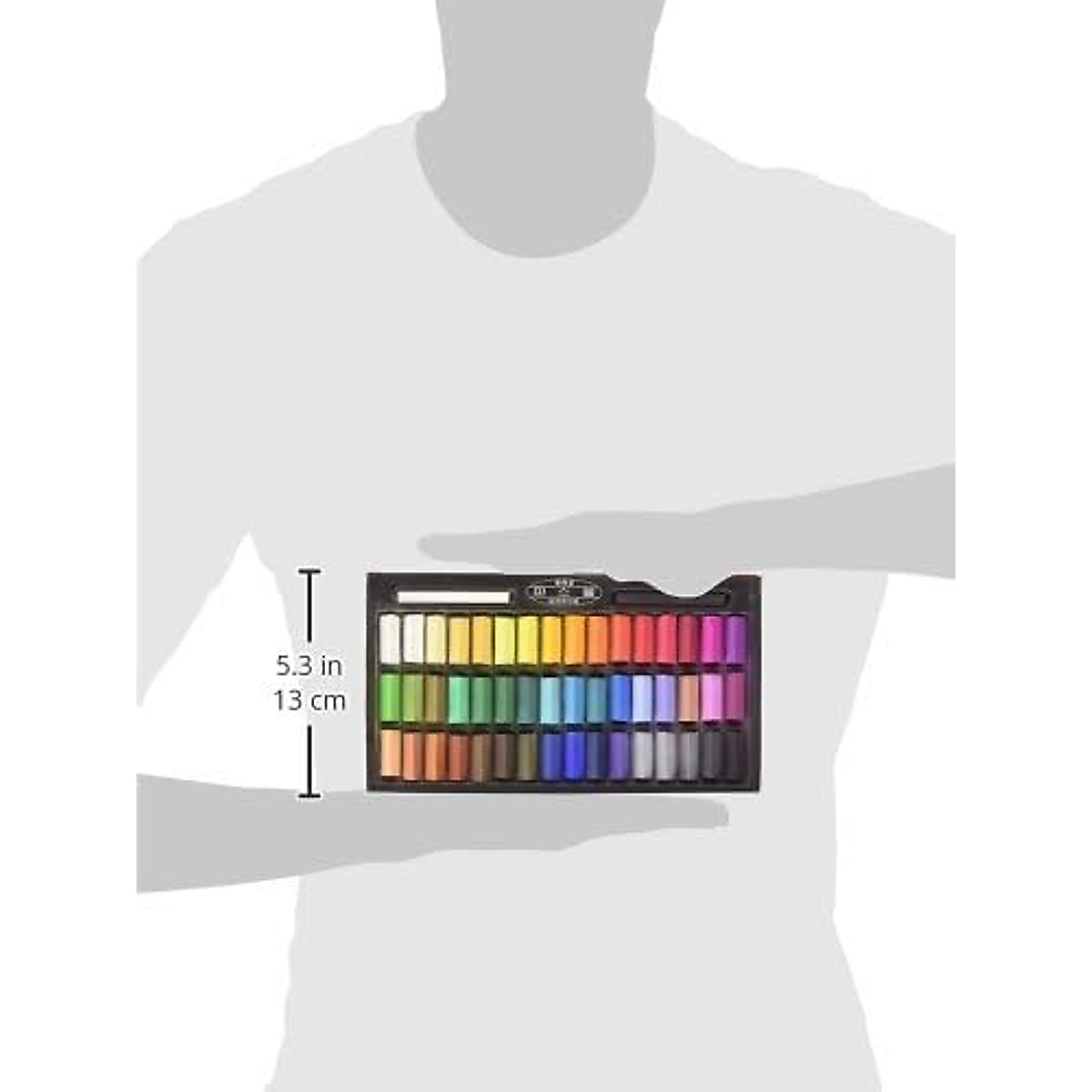 Non Toxic Mungyo Soft Pastel Set of 48 Assorted Colors Square Chalk