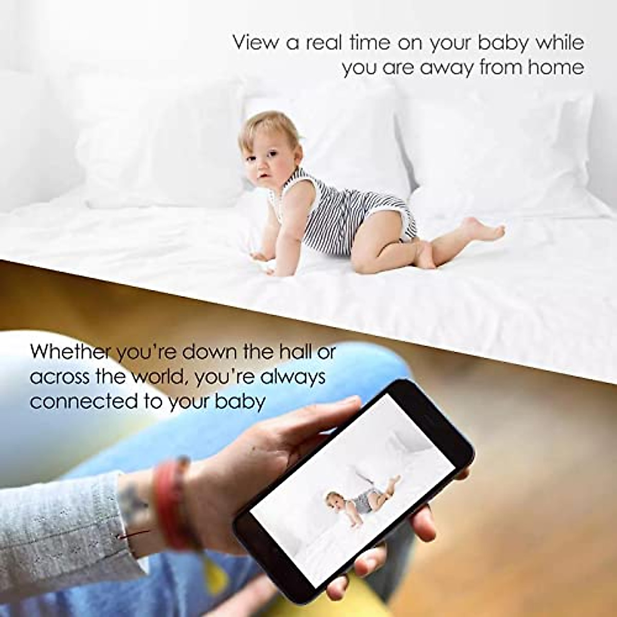 Mini Camera, Wireless WiFi Motion Detects Magnetic Camera, HD 1080P Portable Home Security Cameras Covert Nanny Cam Small Indoor Outdoor Video Recorder Motion Activated Night Vision (A)