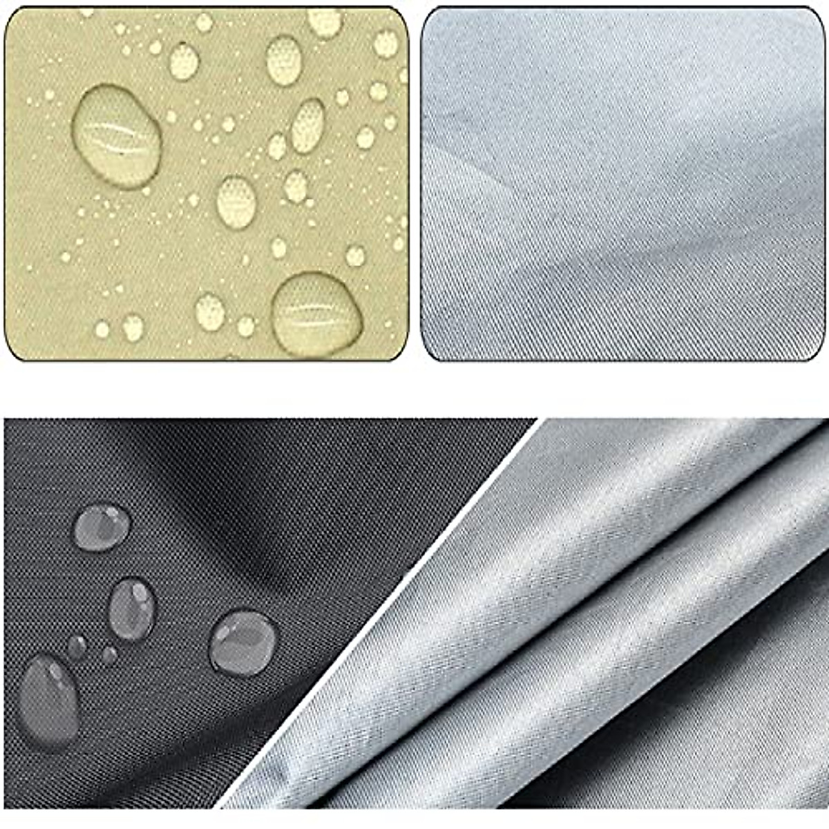 Waterproof Outdoor Swing Cushions Replacement Set Swing Cushion Cover, Including Canopy, Swing Replacement Canopy 3 Seater for Patio Garden and Yard