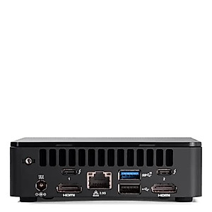Intel NUC 12 Pro NUC12WSKi5 Mini PC, Intel i5-1240P 12 Cores4.4GHz, 16GB RAM + 1TB NVMe, Intel Iris Xe Graphics 8K, 4 Display Capable, WiFi 6E, Windows 11 Pro (16GB RAM + 1TB NVMe)