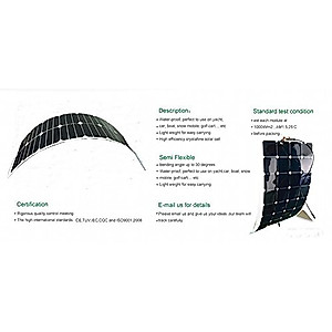 GOWE 300w solar home system DIY 100w solar panel 3pcs; flexible solar panels 300w; complicate solar system