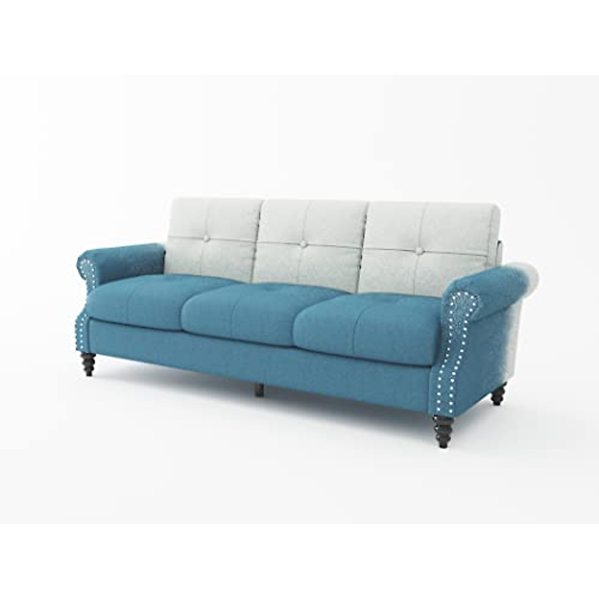 Meeyar Couches for Living Room,83'' Width Comfy Sofa 3 Seater Sofa for Living Room 3 Seater Comfy Couch Room Couch