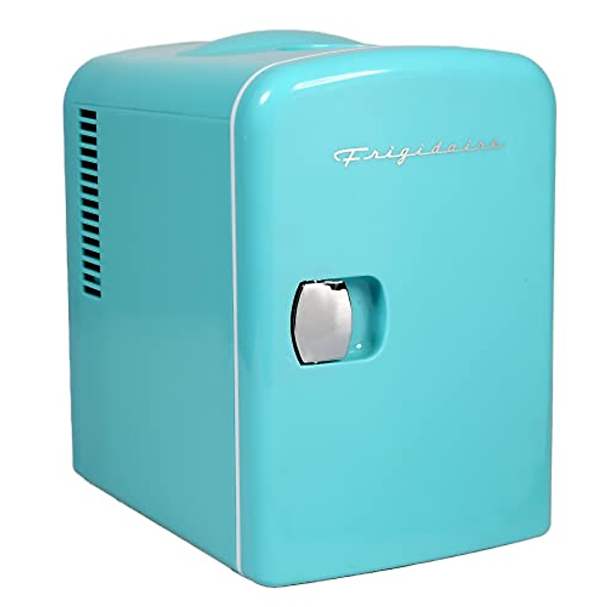 Frigidaire BLUE EFMIS149_AMZ Mini Compact Cooler Fridge, 4 Liter Capacity Chills Six 12 oz Cans, standard & EFMIS151 Mini Compact Personal Home Office Fridge Cooler, 4L Capacity