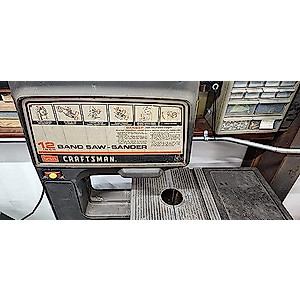 New Band Saw Table Insert 69063 Compatible With Fit Sears Roebuck 12in Craftsman 113.xxxxx band saws. Band Saw（Diameter: 3.37 in, Thickness: 0.1 1in）