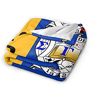 Ultra-Soft Flannel Blanket, Plush Cozy Lightweight Large Throw Blanket for Couch/Sofa/Bed(50"x40")