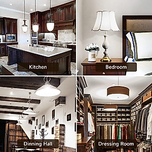 UNILAMP A21 Bright Light Bulbs, 150-200W Equivalent LED Bulbs, Daylight White 5000K, 2500 Lumens, E26 Medium Base Bulb, Non-dimmable, 23W LED Light Bulbs for Bedroom Living Room Home Office, 12-Pack