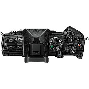 Olympus OM-D E-M5 Mark III Mirrorless Digital Camera Body (Black) + M.Zuiko Digital ED 14-42mm f/3.5-5.6 EZ Lens (Black) + M.Zuiko Digital ED 40-150mm f/4-5.6 R Lens (Black)