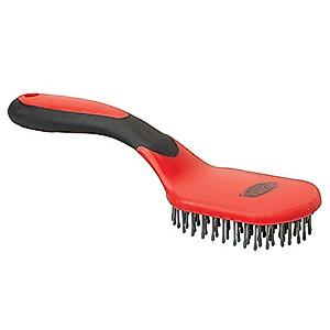 Weaver Leather Mane and Tail Brushes, Red/Black