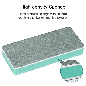 stonylab Electrode Polishing Pad, Double Sides Electrode Polish Plate Buffer Sanding Pad for Electrochemical Experiment Lab Research, 1000#/1000#