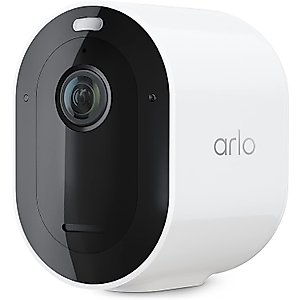 Arlo Pro 5S 2K Spotlight Camera - 1 Pack - Security Cameras Wireless Outdoor, Dual Band Wi-Fi, Color Night Vision, 2-Way Audio, Home Security Cameras, Home Improvement, White – VMC4060P