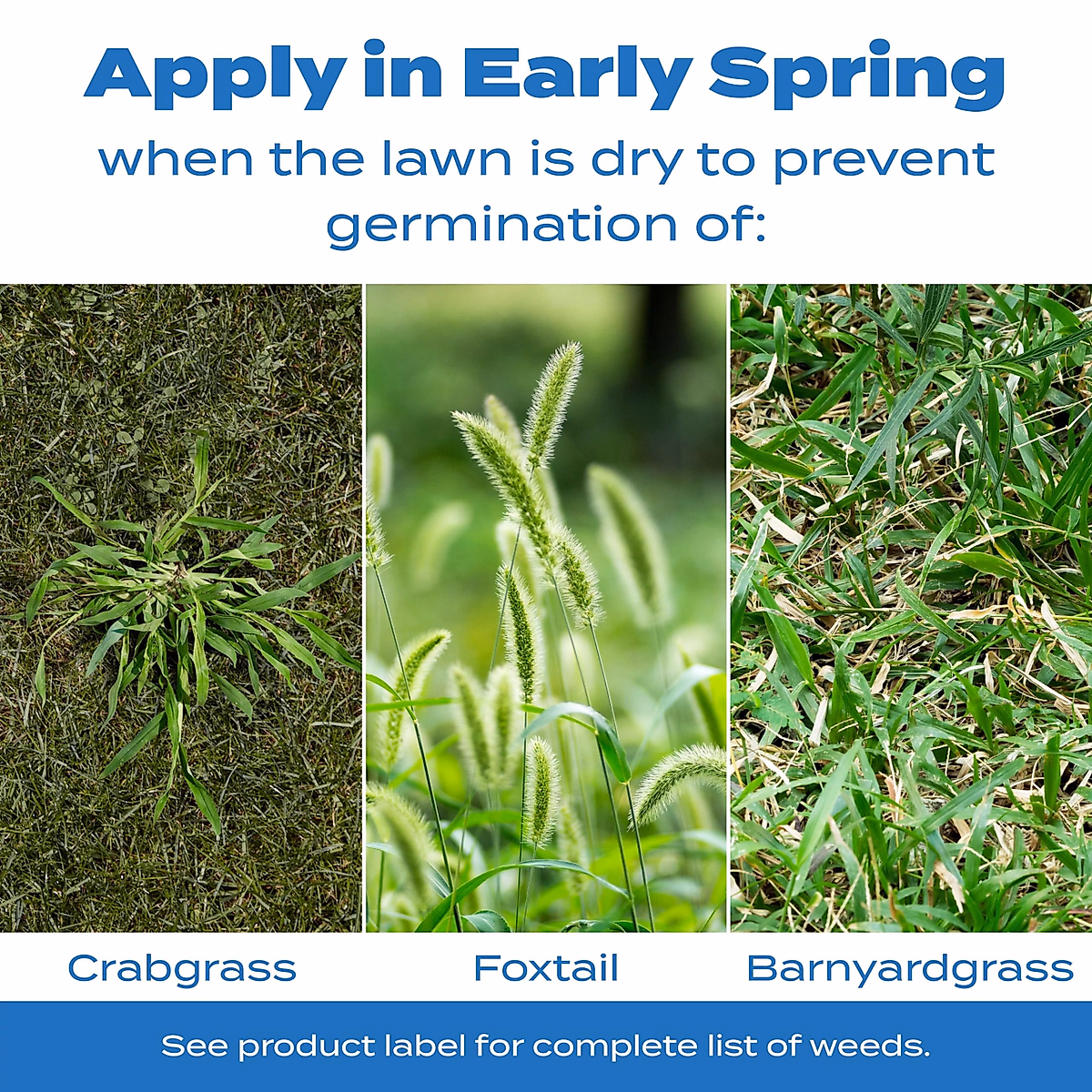 Scotts Halts Crabgrass & Grassy Weed Preventer, Pre-Emergent Weed Killer for Lawns, 10,000 sq. ft., 20.12 lbs.