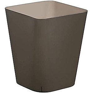 Creative Square Trash Can Waste Bins Living Room Bedroom Lidless Plastic Paper Basket Kitchen Simple Rubbish Garbage Can