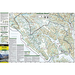 Glacier Bay National Park and Preserve Map (National Geographic Trails Illustrated Map, 255)