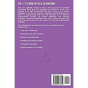 The Little Book of Julia Algorithms: A workbook to develop fluency in Julia programming